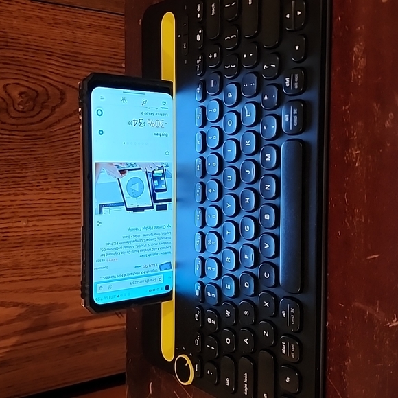 Logitech | Other | Logitech Keyboard K48 Wireless Bluetooth Black With ...